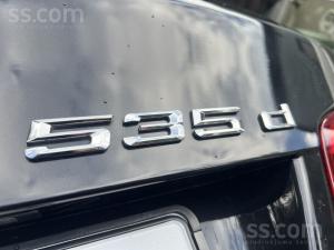 Black BMW 535 2012 in Riga, with an engine capacity of 3.00 L and mileage of 216 thousand km for 10880 €, photo 11 on AUTOMOTO.COM.LV