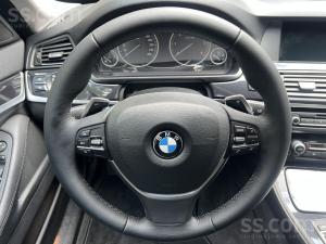 Black BMW 535 2012 in Riga, with an engine capacity of 3.00 L and mileage of 216 thousand km for 10880 €, photo 12 on AUTOMOTO.COM.LV