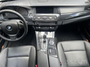 Black BMW 535 2012 in Riga, with an engine capacity of 3.00 L and mileage of 216 thousand km for 10880 €, photo 14 on AUTOMOTO.COM.LV