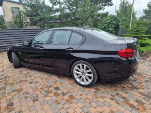 Black BMW 535 2012 in Vilnius, with an engine capacity of 2.98 L and mileage of 192 thousand km for 10800 €, photo 4 on AUTOMOTO.COM.LV