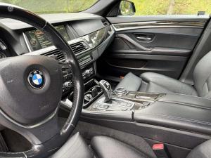Black BMW 535 2012 in Vilnius, with an engine capacity of 2.98 L and mileage of 192 thousand km for 10800 €, photo 11 on AUTOMOTO.COM.LV