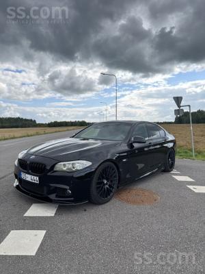 Black BMW 535 2012 in Riga, with an engine capacity of 3.00 L and mileage of 330 thousand km for 13200 €, photo  on AUTOMOTO.COM.LV