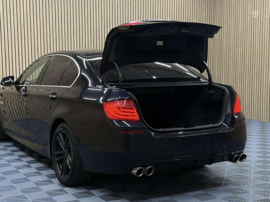 Melns BMW 535 2012 Marijampole, ar dzinēja tilpumu 2.99 L un nobraukumu 229 tūkst. km par 11900 €, foto 14 vietnē AUTOMOTO.COM.LV