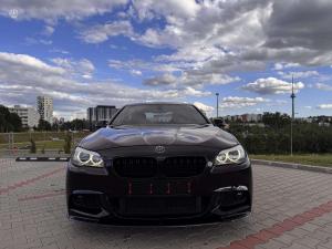 Black BMW 535 2012 in Vilnius, with an engine capacity of 2.98 L and mileage of 278 thousand km for 9900 €, photo 9 on AUTOMOTO.COM.LV