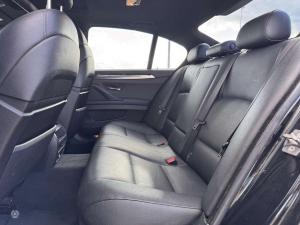 Black BMW 535 2012 in Vilnius, with an engine capacity of 2.98 L and mileage of 278 thousand km for 9900 €, photo 24 on AUTOMOTO.COM.LV
