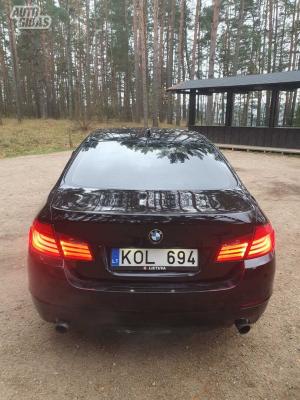 Black BMW 535 2013 in Vilnius, with an engine capacity of 3.50 L and mileage of 169 thousand km for 8800 €, photo  on AUTOMOTO.COM.LV