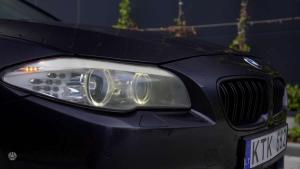 Black BMW 535 2013 in Klaipeda, with an engine capacity of 3.00 L and mileage of 193 thousand km for 11999 €, photo 9 on AUTOMOTO.COM.LV