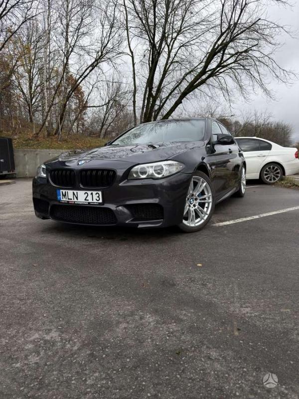 Black BMW 535 2013 in Vilnius, with an engine capacity of 2.98 L and mileage of 186 thousand km for 13200 €, photo 2 on AUTOMOTO.COM.LV