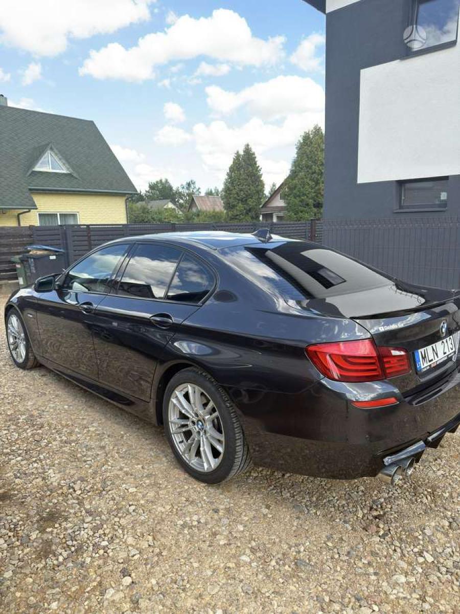 Melns BMW 535 2013 Viļņa, ar dzinēja tilpumu 2.98 L un nobraukumu 186 tūkst. km par 13200 €, foto 6 vietnē AUTOMOTO.COM.LV