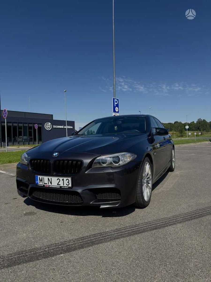 Melns BMW 535 2013 Viļņa, ar dzinēja tilpumu 2.98 L un nobraukumu 186 tūkst. km par 13200 €, foto 9 vietnē AUTOMOTO.COM.LV