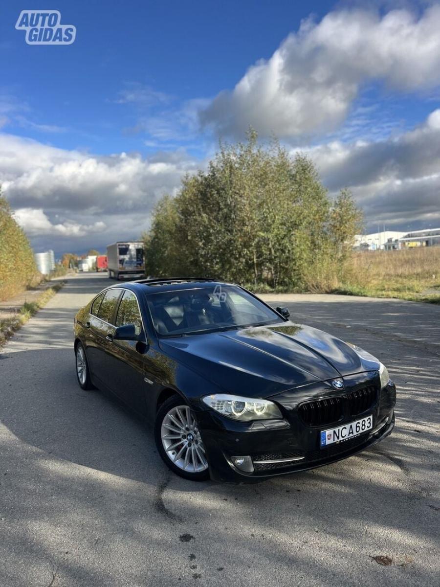 Melns BMW 535 2013 Klaipėda, ar dzinēja tilpumu 3.00 L un nobraukumu 283 tūkst. km par 6900 €, foto 1 vietnē AUTOMOTO.COM.LV