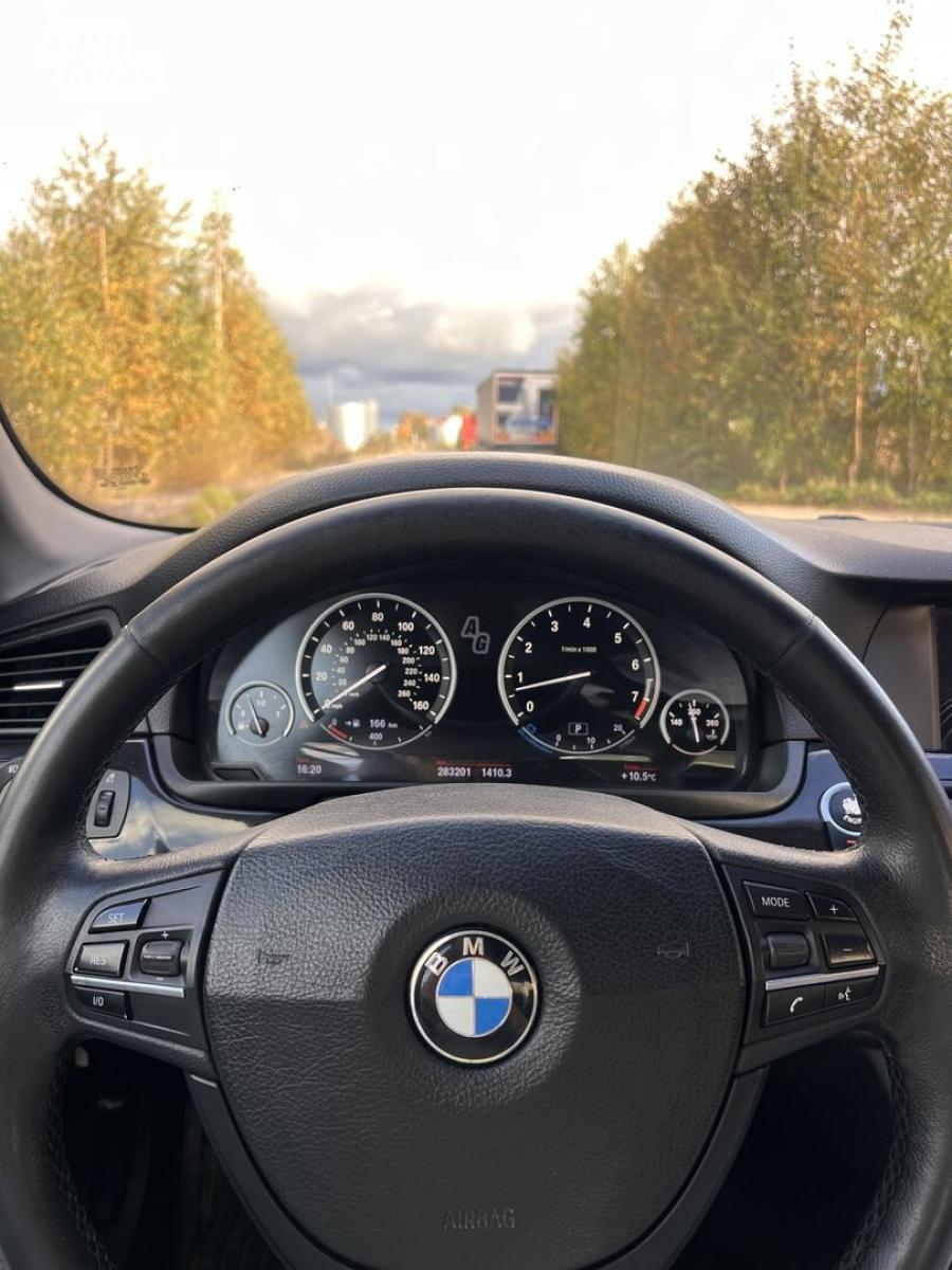 Melns BMW 535 2013 Klaipėda, ar dzinēja tilpumu 3.00 L un nobraukumu 283 tūkst. km par 6900 €, foto 18 vietnē AUTOMOTO.COM.LV