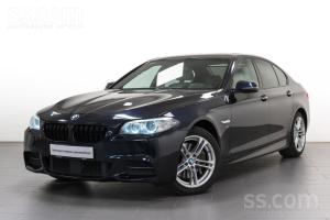 Black BMW 535 2014 in Riga, with an engine capacity of 3.00 L and mileage of 250 thousand km for 15900 €, photo 1 on AUTOMOTO.COM.LV