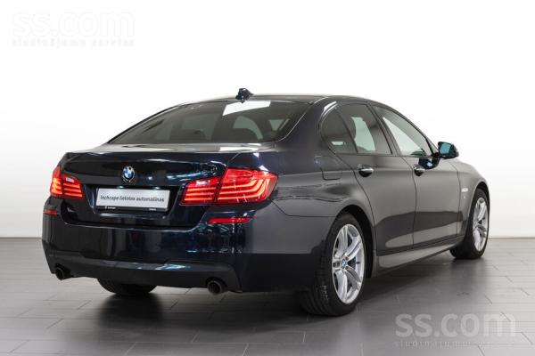 Black BMW 535 2014 in Riga, with an engine capacity of 3.00 L and mileage of 250 thousand km for 15900 €, photo 2 on AUTOMOTO.COM.LV