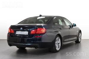 Black BMW 535 2014 in Riga, with an engine capacity of 3.00 L and mileage of 250 thousand km for 15900 €, photo 2 on AUTOMOTO.COM.LV