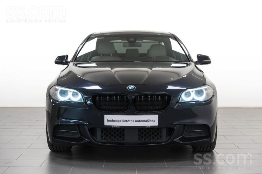 Black BMW 535 2014 in Riga, with an engine capacity of 3.00 L and mileage of 250 thousand km for 15900 €, photo 3 on AUTOMOTO.COM.LV