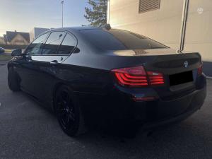 Black BMW 535 2014 in Marijampole, with an engine capacity of 2.98 L and mileage of 213 thousand km for 13750 €, photo 4 on AUTOMOTO.COM.LV