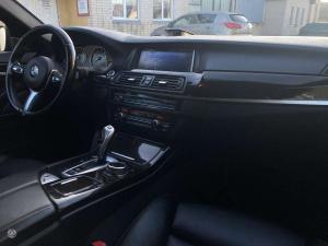 Black BMW 535 2014 in Marijampole, with an engine capacity of 2.98 L and mileage of 213 thousand km for 13750 €, photo 26 on AUTOMOTO.COM.LV