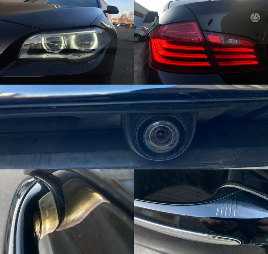 Black BMW 535 2014 in Marijampole, with an engine capacity of 2.98 L and mileage of 213 thousand km for 13750 €, photo 38 on AUTOMOTO.COM.LV