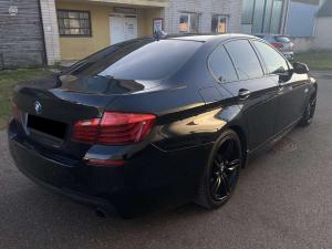 Black BMW 535 2014 in Marijampole, with an engine capacity of 3.00 L and mileage of 213 thousand km for 13500 €, photo 9 on AUTOMOTO.COM.LV