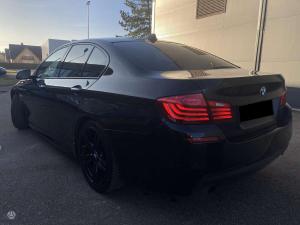 Black BMW 535 2014 in Marijampole, with an engine capacity of 3.00 L and mileage of 213 thousand km for 13500 €, photo 15 on AUTOMOTO.COM.LV