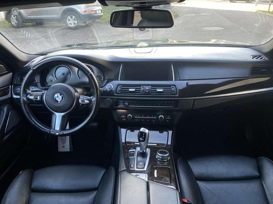 Black BMW 535 2014 in Marijampole, with an engine capacity of 3.00 L and mileage of 213 thousand km for 13500 €, photo 25 on AUTOMOTO.COM.LV