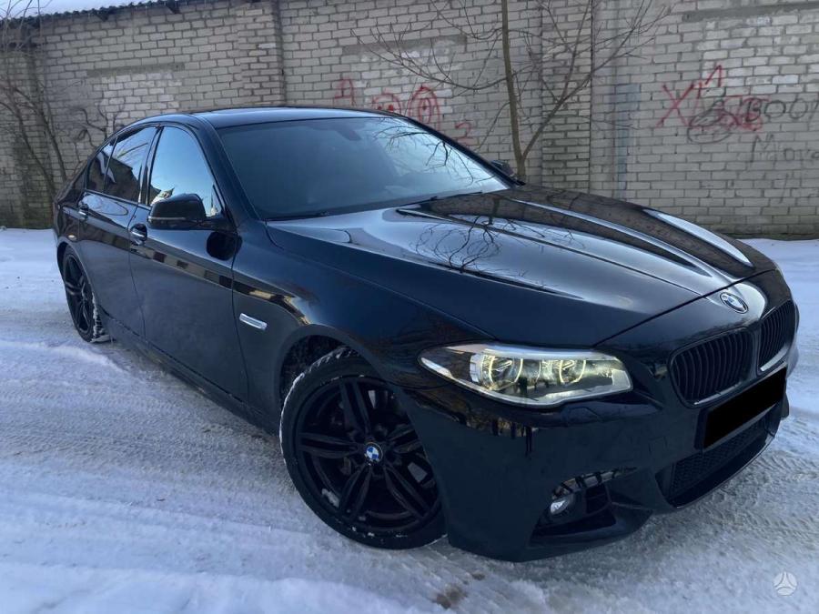 Melns BMW 535 2014 Marijampole, ar dzinēja tilpumu 2.98 L un nobraukumu 213 tūkst. km par 12999 €, foto 1 vietnē AUTOMOTO.COM.LV