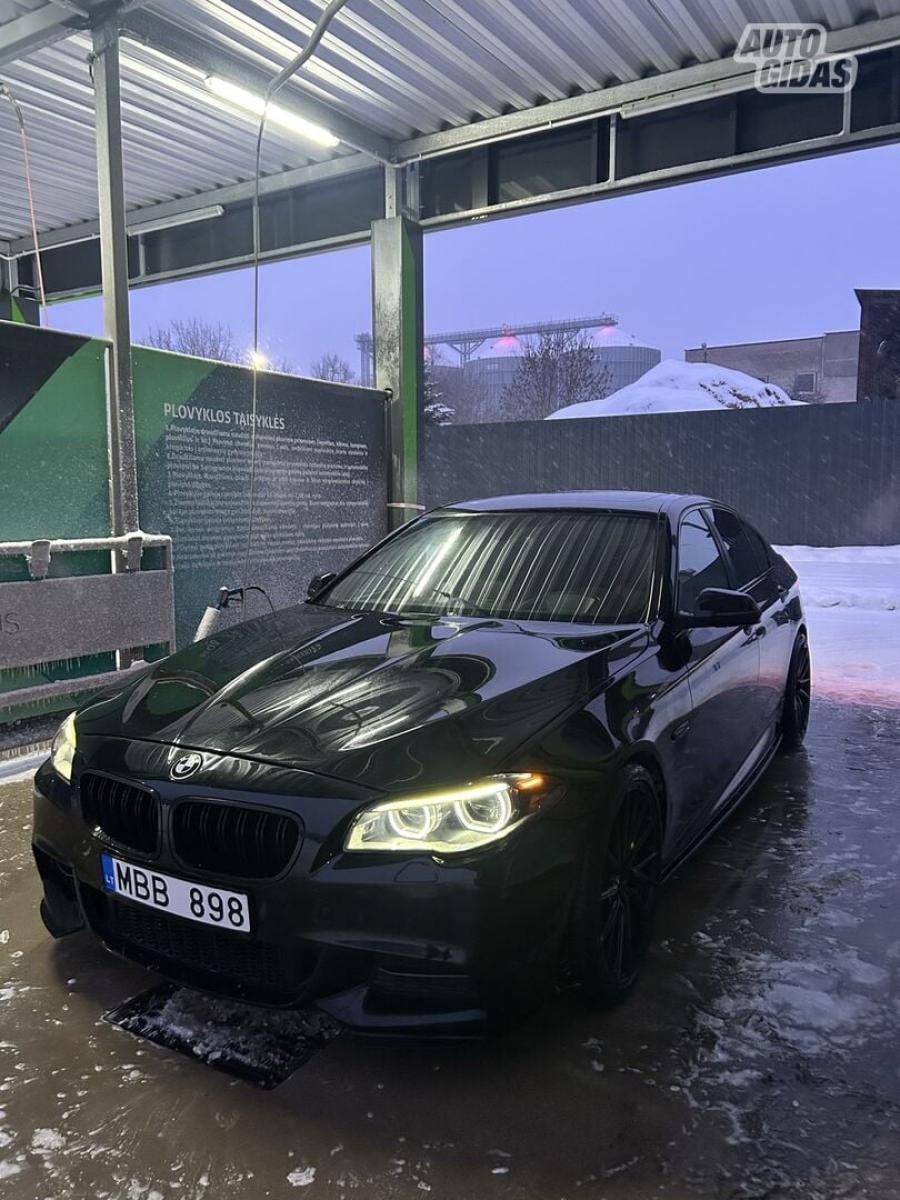 Black BMW 535 2014 in Kupiskis, with an engine capacity of 3.00 L and mileage of 220 thousand km for 13500 €, photo 4 on AUTOMOTO.COM.LV