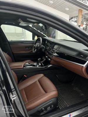 Black BMW 535 2014 in Kupiskis, with an engine capacity of 3.00 L and mileage of 220 thousand km for 13500 €, photo 15 on AUTOMOTO.COM.LV