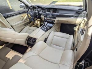 Melns BMW 535 2014 Tukums, ar dzinēja tilpumu 3.00 L un nobraukumu 290 tūkst. km par 13990 €, foto 6 vietnē AUTOMOTO.COM.LV