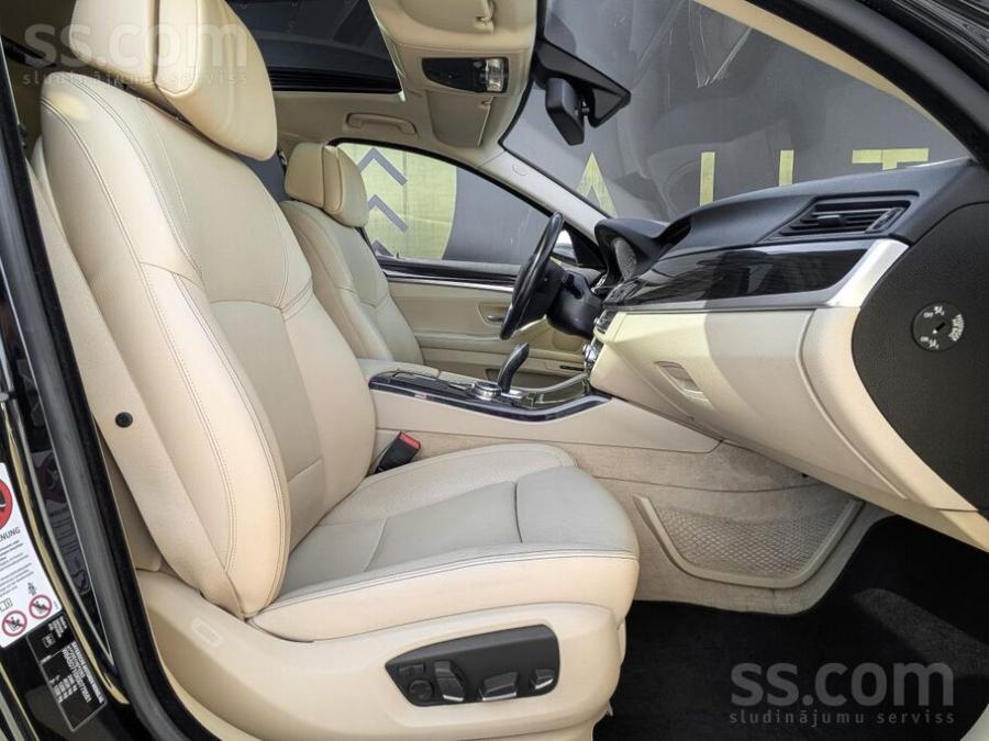 Melns BMW 535 2014 Tukums, ar dzinēja tilpumu 3.00 L un nobraukumu 290 tūkst. km par 13990 €, foto 8 vietnē AUTOMOTO.COM.LV