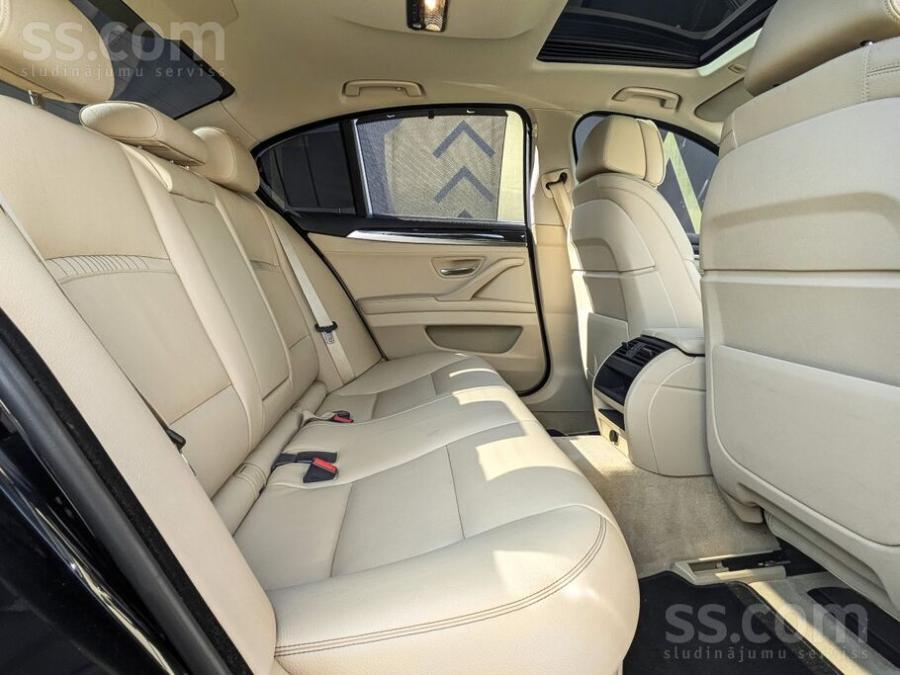 Melns BMW 535 2014 Tukums, ar dzinēja tilpumu 3.00 L un nobraukumu 290 tūkst. km par 13990 €, foto 9 vietnē AUTOMOTO.COM.LV