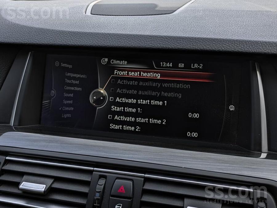 Melns BMW 535 2014 Tukums, ar dzinēja tilpumu 3.00 L un nobraukumu 290 tūkst. km par 13990 €, foto 14 vietnē AUTOMOTO.COM.LV