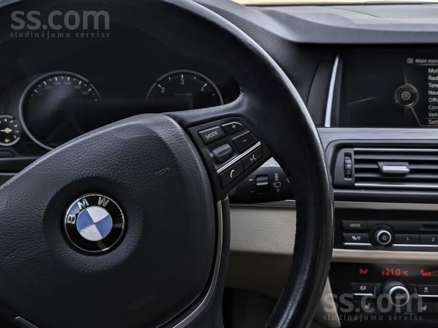 Melns BMW 535 2014 Tukums, ar dzinēja tilpumu 3.00 L un nobraukumu 290 tūkst. km par 13990 €, foto 32 vietnē AUTOMOTO.COM.LV
