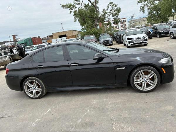Black BMW 535 2014 in Klaipeda, with an engine capacity of 2.98 L and mileage of 257 thousand km for 7700 €, photo 4 on AUTOMOTO.COM.LV