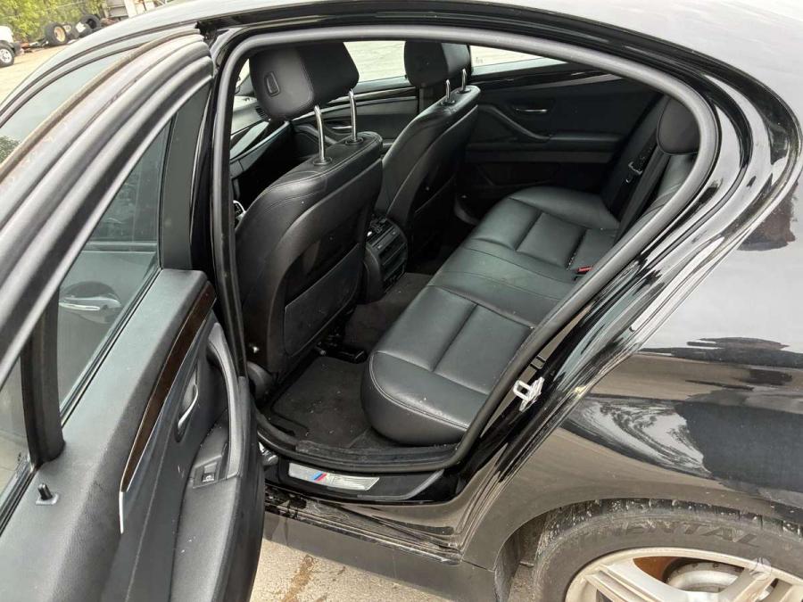 Melns BMW 535 2014 Klaipėda, ar dzinēja tilpumu 2.98 L un nobraukumu 257 tūkst. km par 7700 €, foto 10 vietnē AUTOMOTO.COM.LV