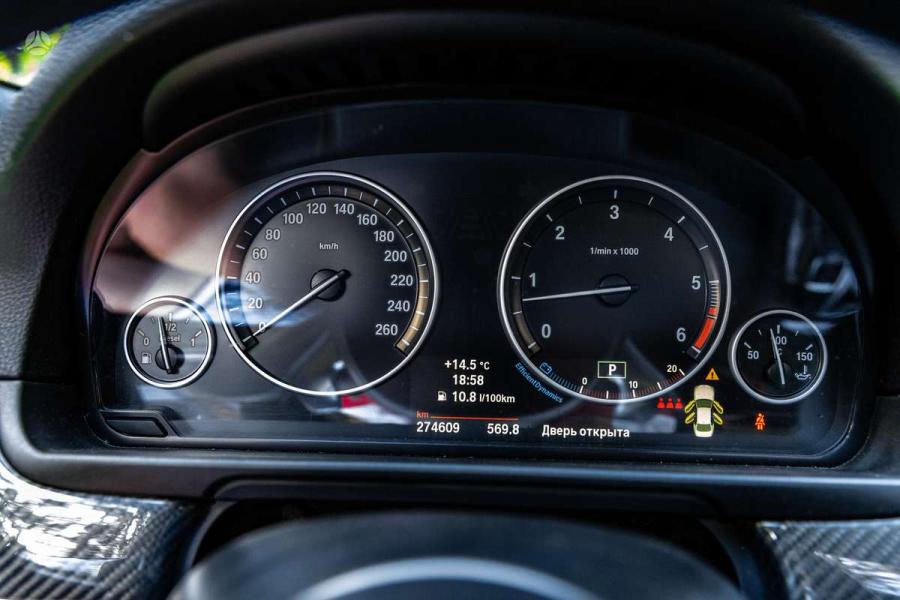 Melns BMW 535 2014 Raseiniai, ar dzinēja tilpumu 2.99 L un nobraukumu 275 tūkst. km par 14200 €, foto 24 vietnē AUTOMOTO.COM.LV