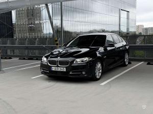 Black BMW 535 2014 in Vilnius, with an engine capacity of 2.99 L and mileage of 303 thousand km for 13600 €, photo 5 on AUTOMOTO.COM.LV