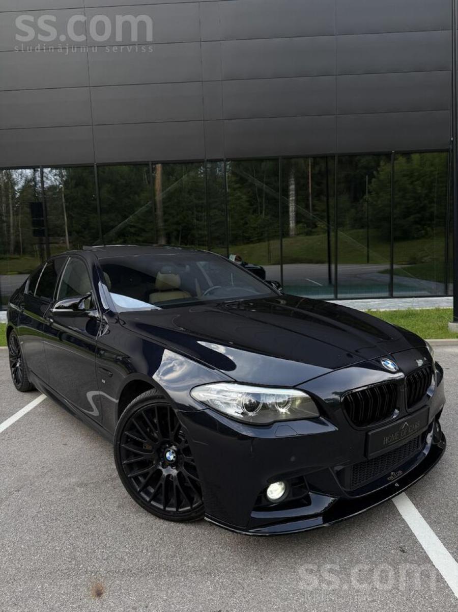 Melns BMW 535 2014 Rīga, ar dzinēja tilpumu 3.00 L un nobraukumu 208 tūkst. km par 15900 €, foto 3 vietnē AUTOMOTO.COM.LV