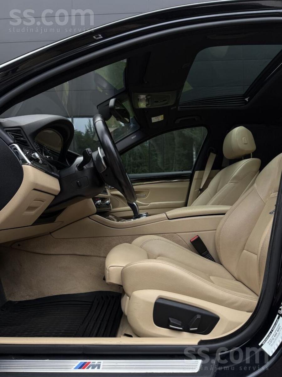 Melns BMW 535 2014 Rīga, ar dzinēja tilpumu 3.00 L un nobraukumu 208 tūkst. km par 15900 €, foto 21 vietnē AUTOMOTO.COM.LV