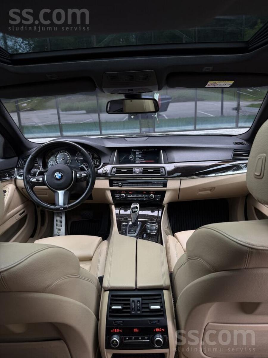 Melns BMW 535 2014 Rīga, ar dzinēja tilpumu 3.00 L un nobraukumu 208 tūkst. km par 15900 €, foto 27 vietnē AUTOMOTO.COM.LV