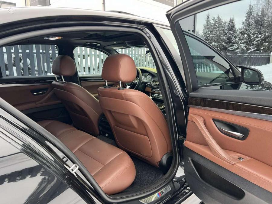 Melns BMW 535 2015 Viļņa, ar dzinēja tilpumu 3.00 L un nobraukumu 220 tūkst. km par 11800 €, foto 21 vietnē AUTOMOTO.COM.LV