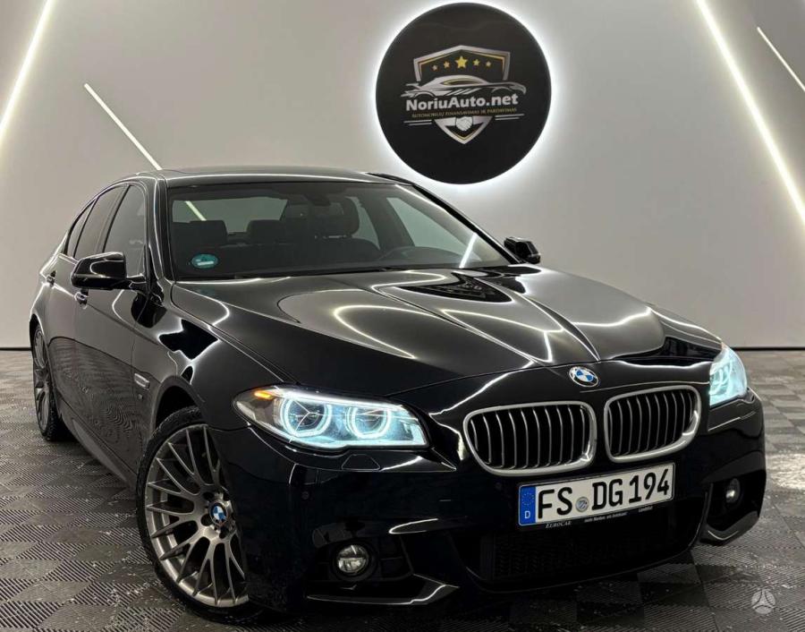 Melns BMW 535 2015 Marijampole, ar dzinēja tilpumu 2.99 L un nobraukumu 273 tūkst. km par 14250 €, foto 1 vietnē AUTOMOTO.COM.LV