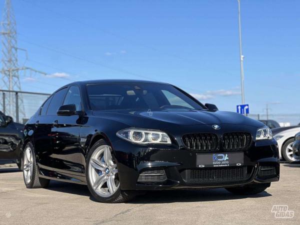 Black BMW 535 2015 in Marijampole, with an engine capacity of 3.00 L and mileage of 202 thousand km for 15250 €, photo 3 on AUTOMOTO.COM.LV
