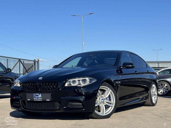 Black BMW 535 2015 in Marijampole, with an engine capacity of 3.00 L and mileage of 202 thousand km for 15250 €, photo 5 on AUTOMOTO.COM.LV