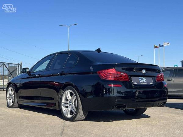 Black BMW 535 2015 in Marijampole, with an engine capacity of 3.00 L and mileage of 202 thousand km for 15250 €, photo 9 on AUTOMOTO.COM.LV
