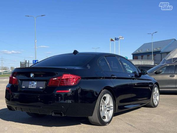 Black BMW 535 2015 in Marijampole, with an engine capacity of 3.00 L and mileage of 202 thousand km for 15250 €, photo 10 on AUTOMOTO.COM.LV