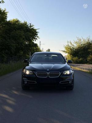 Black BMW 535 2015 in Kaunas, with an engine capacity of 2.98 L and mileage of 207 thousand km for 12800 €, photo 11 on AUTOMOTO.COM.LV