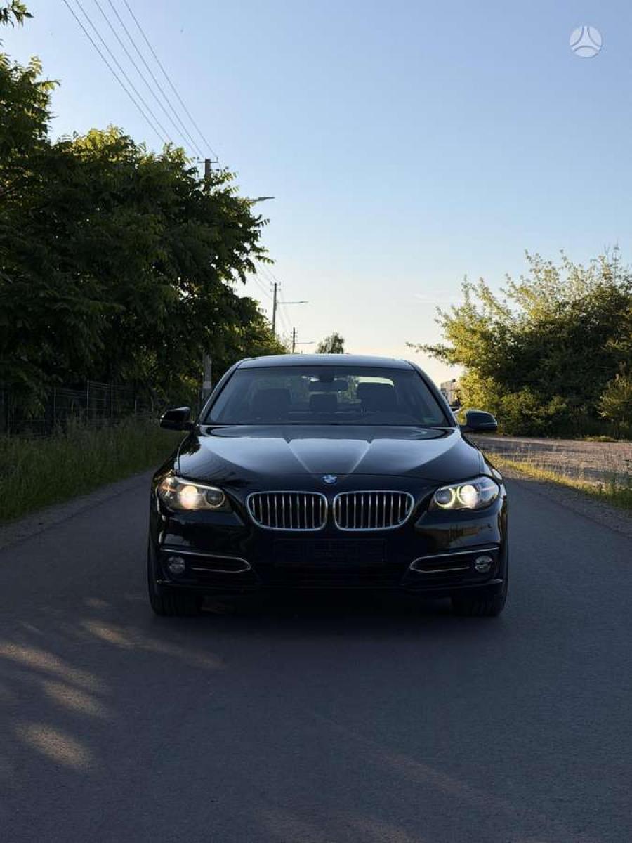 Black BMW 535 2015 in Kaunas, with an engine capacity of 2.98 L and mileage of 207 thousand km for 12800 €, photo 11 on AUTOMOTO.COM.LV