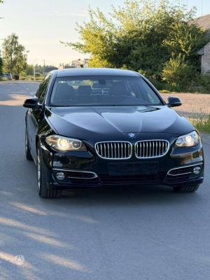 Black BMW 535 2015 in Kaunas, with an engine capacity of 2.98 L and mileage of 207 thousand km for 12800 €, photo 12 on AUTOMOTO.COM.LV
